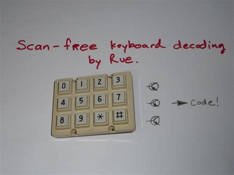Scanless Keyboard
