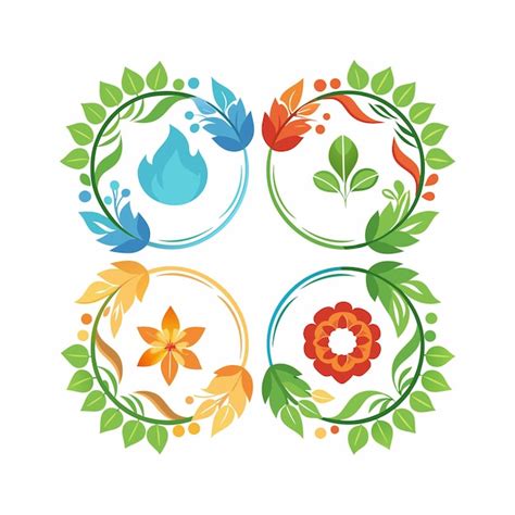 Beautiful Ornate Floral Frame Border Vector Illustration Premium Ai Generated Vector