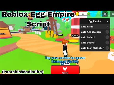 Roblox Egg Empire Script (Pastebin/MediaFire) - YouTube