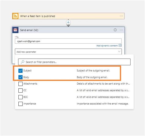 Azure Logic App Automatically Send Email With RSS Feed Trigger