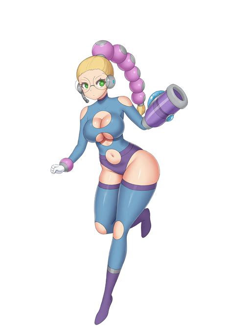 Rule 34 Android Blonde Hair Blue Clothes Eden Crest Green Eyes Hand