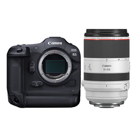 CANON EOS R3 BODY + RF 70-200mm F2.8L IS USM - Lecuit