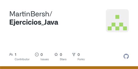 github martinbersh ejercicios java