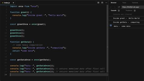 Running A Function Only Once In Javascript Akul Srivastava Devtips