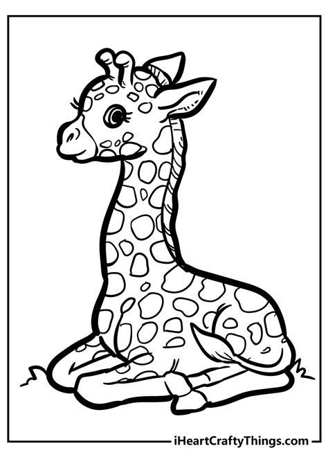 Giraffe Coloring Pages For Adults Giraffe Coloring Pages Printable
