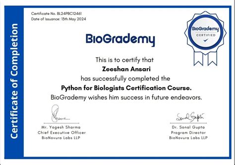 Zeeshan Ansari On Linkedin Bioinformatics Python