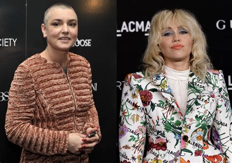 Miley Cyrus Once Received An Explosive Advice From Sinead Oconnor