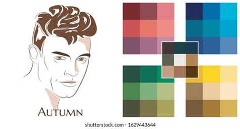 Stock Vector Color Guide Seasonal Color Stock Vector Royalty Free