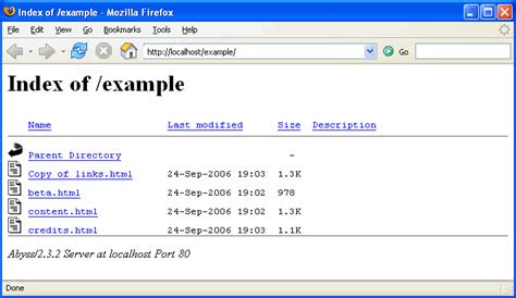 Disable Directory Listing Of Files In Your Web Server During Browsing In Apache Web Server