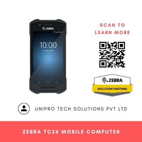 Zebra Tc26 Handheld Touch Mobile Computer Uniprotech Solutions Private Limited At ₹ 46000