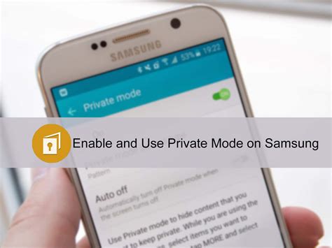 How To Use Private Mode On Samsung Devices Tactig