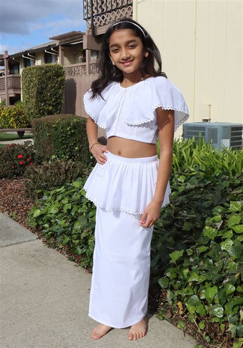 Lama Saree Half Saree Sri Lankan Girls Traditional Clothing Etsy