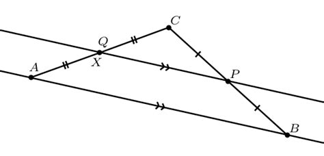 Playfairs Postulate Implies The Midpoint Converse Postulate