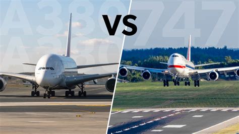 How Powerful Is The Airbus A380 Compared To The Boeing 747