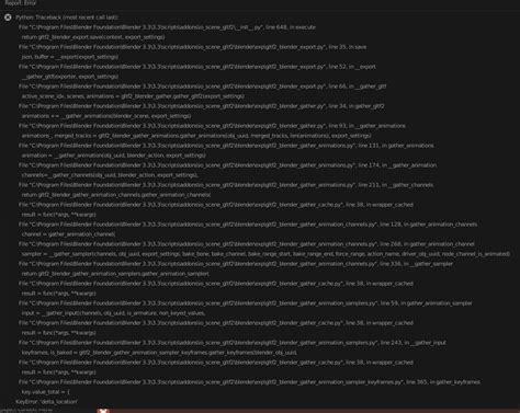 Crash On Export GlTF If The Animation Include Delta Location Issue KhronosGroup