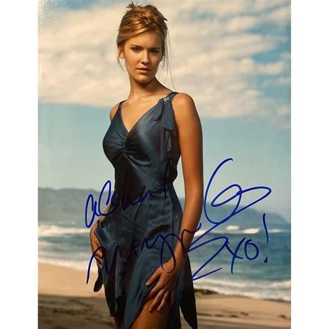 Losts Maggie Grace Signed Photo