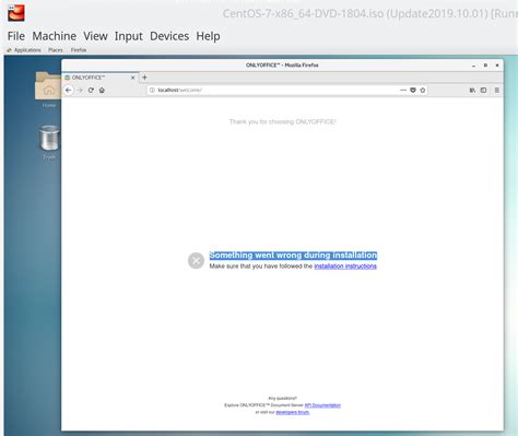 Something Went Wrong During Installation On Centos 7 Issue 19 ONLYOFFICE Snap