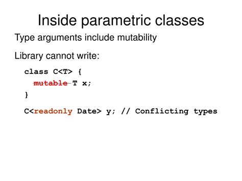 Ppt Javari Adding Reference Immutability To Java Powerpoint