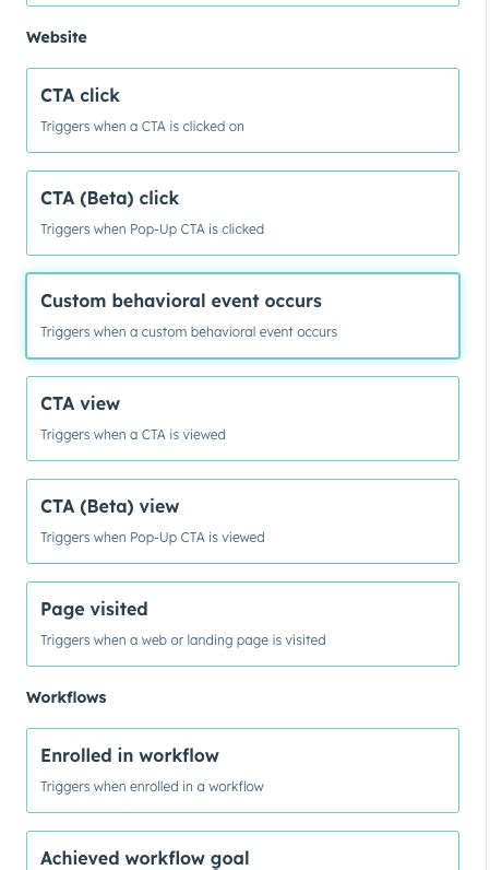 Hubspot Community Trigger Custom Objects Workflows With Custom