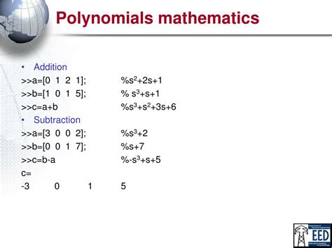 Ppt Matlab Polynomials Powerpoint Presentation Free Download Id