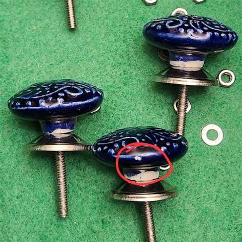 Red And White Ceramic Knobs Ceramic Door Knobs Kitchen Cabinet Drawer Pulls Etsy