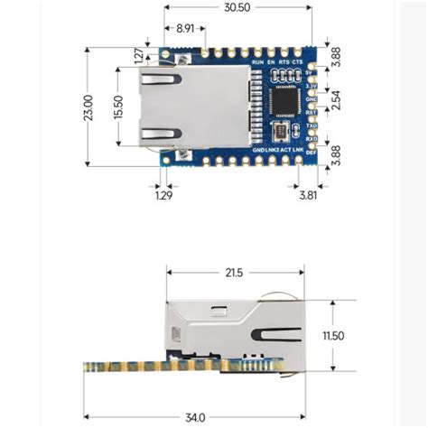 Uart Zu Ethernet Modul Bastelgarage Elektronik Online Shop