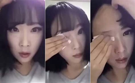 Millions Are Watching This Video Of Korean Woman Removing Her Face Filmymantra