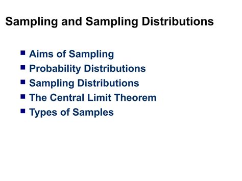 SOLUTION: Sampling and sampling distributions - Studypool