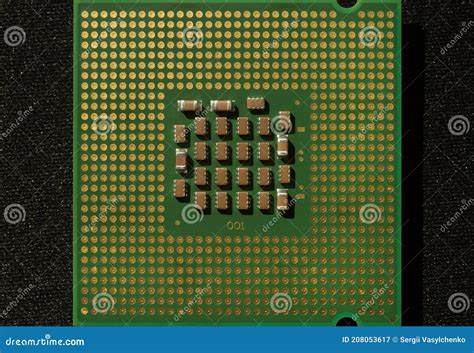 Computer Processor Interface Close Up Stock Image Image Of Font