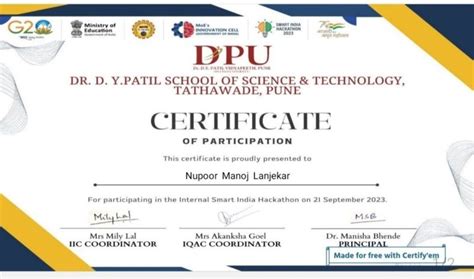 Smartindiahackathon Innovation Problemsolving Nupoor Lanjekar