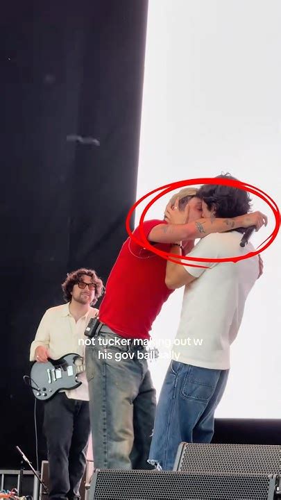 Role Model And Conan Gray Kiss On Stage Youtube