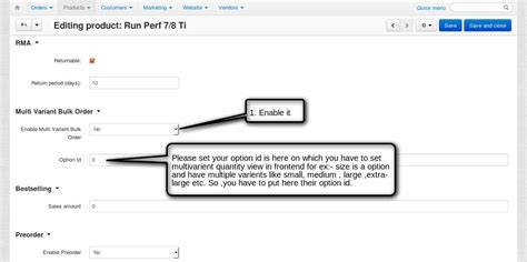 Cs Cart Multi Variant Bulk Order