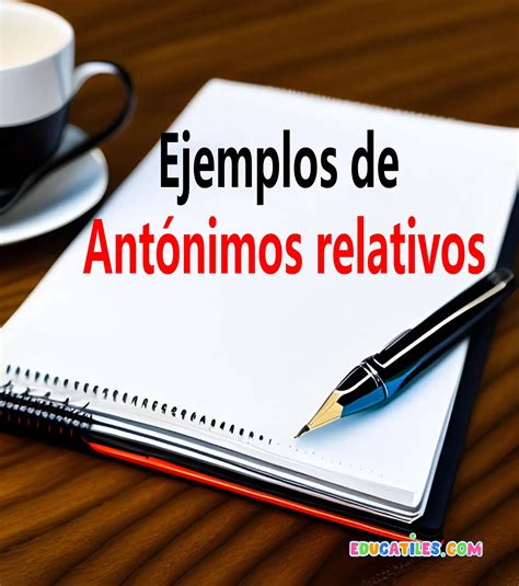 Ejemplos De Antónimos Relativos Audio Cuentos Para Dormir Y Recursos