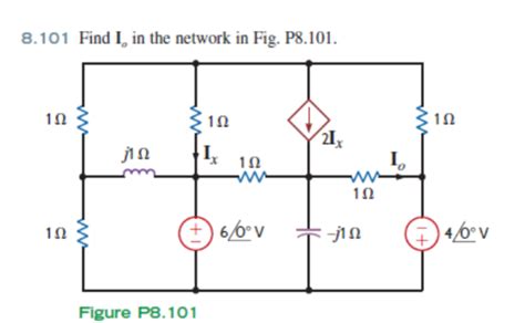 Solved Find Io In The Network In Fig P Chegg