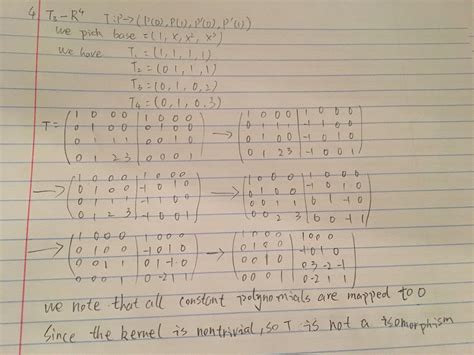 show that the linear map t p 3 bbb r → bbb r 4 p↦ p 0 p 1 p′ 0 p