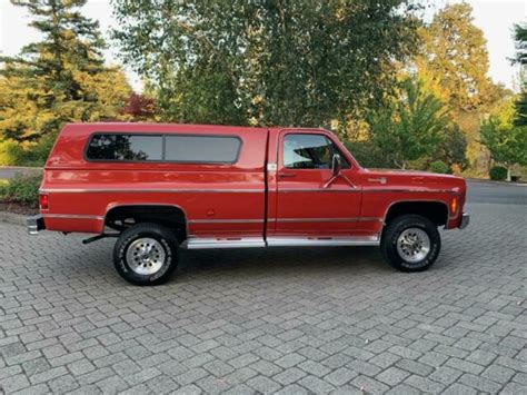 1978 Chevy Silverado K30 1ton Hd 4x4 Reg Cab 400 V8 Only 17k Actual