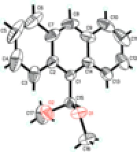 A Perspective View Of The Title Compound With The Atom Numbering