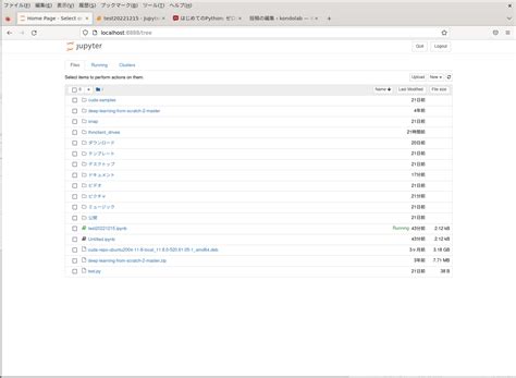 jupyter notebook を ubuntu 20 04 にインストールする kondolab