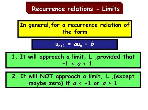 Higher Mathematics Unit 1 Outcome 4 Recurrence Relations Ppt Download