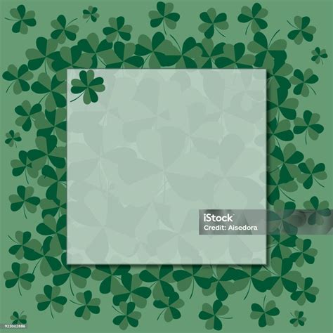 클로버와 녹색 프레임입니다 성 패 트 릭의 날입니다 벡터입니다 3월에 대한 스톡 벡터 아트 및 기타 이미지 3월 4가지 개체 공휴일 Istock