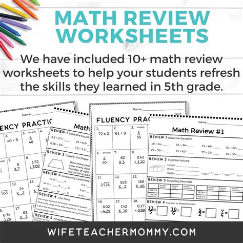 Free 6th Grade Math Review Worksheet Download Free 6th Grade Math