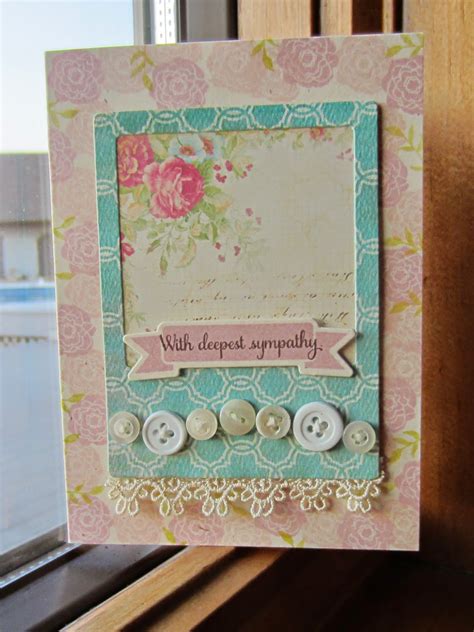 Sympathy Cards And Stamped Borders 194 Papertrey