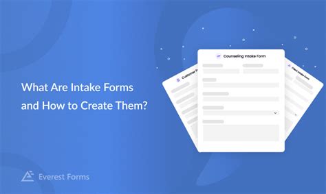 Intake Form Templates What How To Use Create Your Own