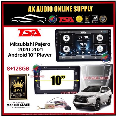 🎁free Ahd Camera🎁8ram 128gb Dsp 4g Carplay Tsa Mitsubishi Pajero 2020 2021 Android 10 Inch