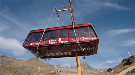 Val Thorens Le Téléphérique De La Cime Caron De Retour En 2026
