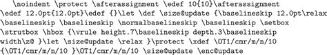Tex Core How To Capture A Macros Ultimate Expansion As A String