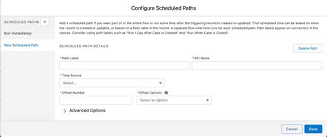 Add A Scheduled Task To Your Flow Unit Salesforce Trailhead