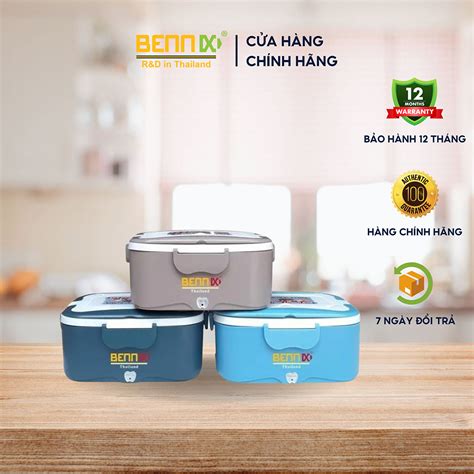 Hộp Cơm Văn Phòng Cắm điện Tự Hâm Nóng Bennix Bn 88i ThÁi Lan Shopee