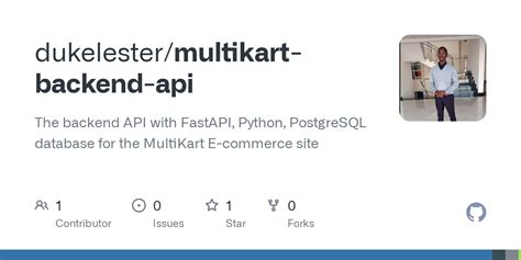 Github Dukelestermultikart Backend Api The Backend Api With Fastapi
