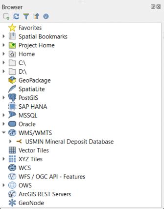 How To Add A Web Mapping Service WMS In QGIS GIS Geography